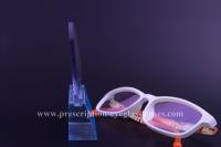 China 1.67 Optical Eyeglass Blue Light Blocking Lenses Radiation Protection UV420 Anti Glare Coating for sale