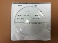 China Hard Coated 1.50 Single Vision Lenses , Cr39 Prescription Single Vision 1.5 Index Lenses for sale