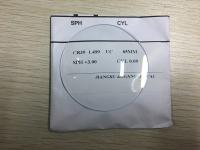 China Cr39 1.50 Index Single Vision Lenses Resin Raw Material 59 Abbe Value for sale