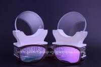 China Hard Coating Semi Finished CR 39 Lenses , 1.56 NK55 Reading Glasses Lenses Blank for sale