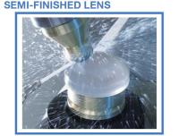 China CR39 1.499 Single Vision Optical Lens Blanks , Anti Scratch Semi Finished Lens Blanks for sale
