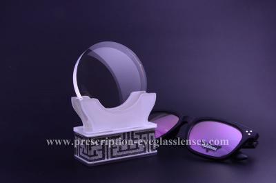 China HC Semi Finished Cr39 Single Vision Lenses Blanks Scratch Resistance for sale