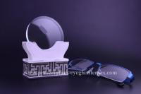 China Semi Finished 1.56 Index Lenses Round Top AR Coating 42 Abbe Value for sale