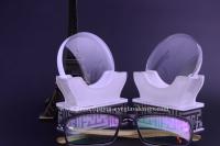 China Semi Finished 1.56 Index Lenses Round Top AR Coating 42 Abbe Value for sale