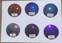 China Mirror Coating Prescription Sunglass Lenses 70MM Diameter 1.499 Index for sale