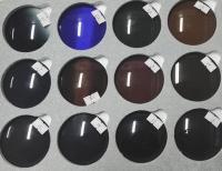 China UV400 1.499 UC Prescription Sunglass Lenses 70MM Diameter CR39 Material for sale