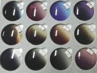 China UV400 Protecting Prescription Sunglass Lenses 1.499 Uncaoted 58 Abble Value for sale