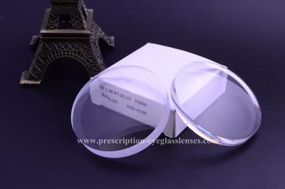 China Round Top Bifocal Spectacle Lens Blanks , CR39 1.499 Uncoated Optical Lens Blanks for sale