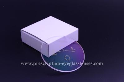 China CR 39 1.499 Prescription Anti Glare Lenses Multifocal Vision 75mm Diameter for sale