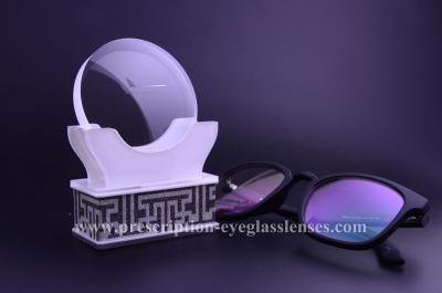 China 1.56 FT-28 Antireflective Lenses Blanks , Bifocal Vision AR Coated Lenses Blank for sale