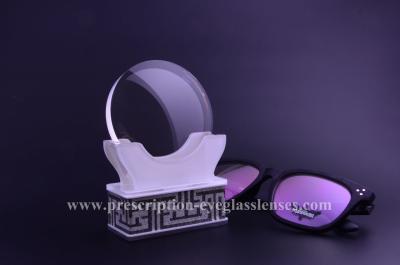 China 1.56 Semi Finished  Photochromic Lenses Blanks Anti UV Ray Hard Coating for sale