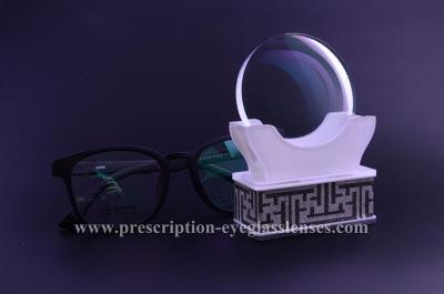 China Single Vision 1.56 Ophthalmic Lens Blanks HMC Coated NK55 Japan Monomer for sale