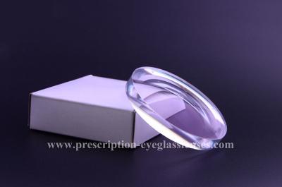 China 1.74 High Index ASP Semi Finished Lens Blanks UV400 Protectiom Without Coating for sale