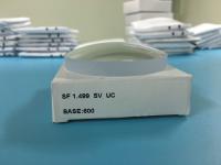 China CR39 1.499 Uncoated Optical Blanks Single Vision 58 Abbe Value PPG Material for sale