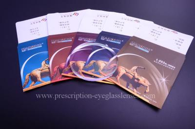 China Resin Blue Light Blocking Lenses With AR Coating 1.56 Index Photochromic Film for sale
