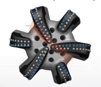 China 18 1/2in Tricone Rock Drill Bits 470mm PDC Drill Bit For Oil Gas Rock Breaking for sale