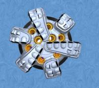China Steel Body PDC Drill Bit 8 3/4in 222mm Oil  Gas Drilling Hard Rock Drill Bits for sale