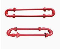 China Forging Oilfield High Pressure Manifold Alloy Hose Loops For Oilfield Cementing for sale