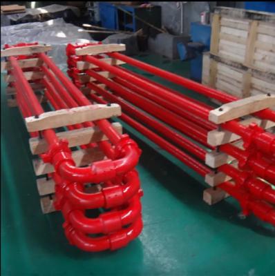 China Forging Oilfield High Pressure Manifold Alloy Hose Loops For Oilfield Cementing for sale