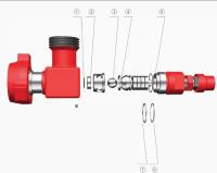 China Cast Steel Manifold Oilfield Leakproof  Heat Treatment High Pressure Safety Valve for sale