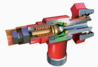 China Cast Steel Manifold Oilfield Leakproof  Heat Treatment High Pressure Safety Valve for sale