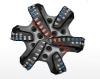 China Steel Body PDC Drill Bit 10 Gauge 61 Cutter Carbide Rock Drill Bits for sale