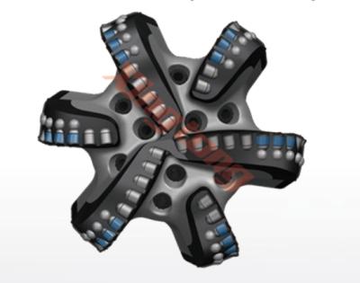 China Steel Body PDC Drill Bit 10 Gauge 61 Cutter Carbide Rock Drill Bits for sale