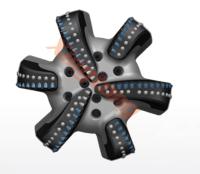 China 15 1/2in Tricone Rock Drill Bits 394mm 80 Cutter  Soft Formations for sale