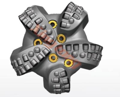 China 8 Gauge Pdc Rock Drill Bit  9 1/2in 241mm Pdc Cutters For Drilling  50 - 59KN.M for sale