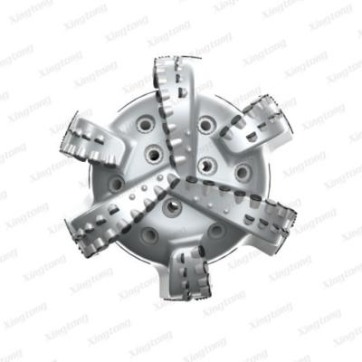 China 8 1/2 XH S 6165 AB(24003) PDC Drill Bit with GI Cutter Grade and Steel Body for Hard Formations for sale
