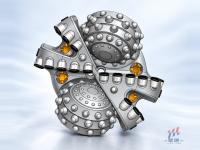 China 216mm Diamond PDC Bit for Hard Strata Directional Drilling with Double Cone and 4 Blades Design for sale