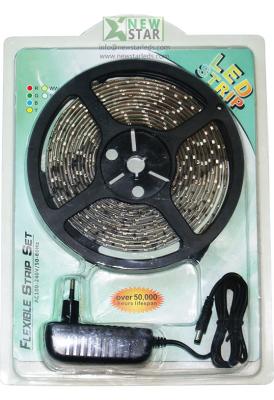 China White color Led Strip kit, 3528/5050 smd Blister Led Strip, DC12V LED Strip Kit for sale