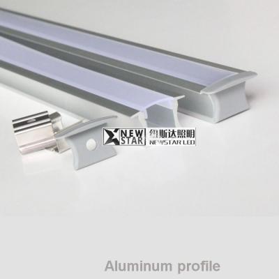 China surface mounted U shape aluminum profile accessory used for 12mm width PCB led strips 3528, 2835, 5050 and 5630smd for sale