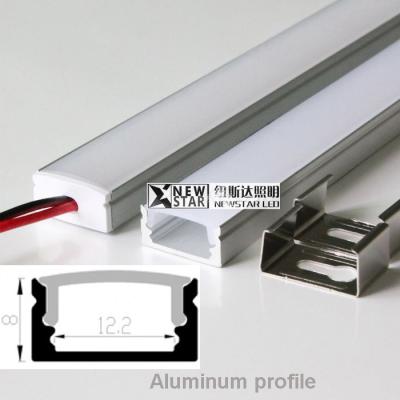 China aluminum profile surface mounted U shape accessory used for 12mm width PCB led strips 3528, 2835, 5050 and 5630smd for sale