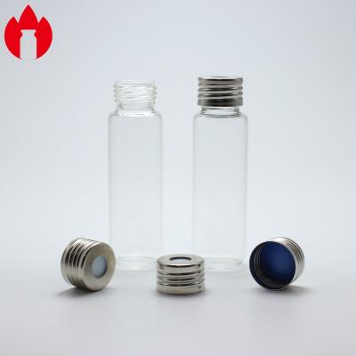 China 20ml Clear Sample Screw Top Glass Vial for sale