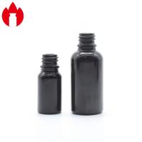 China Soda Lime Glass Screw Top Vials Black Essential Oil Glass Bottle 10ml 20ml 30ml 50ml 100ml for sale