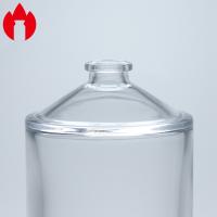 China Clear Rounded 100ml Perfume Glass Bottle Printing for sale