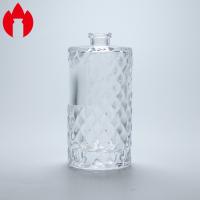 China 45ml Clear Perfume Glass Vial Hot Stamping Frosting for sale