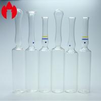 China 10ml Clear Neutral Borosilicate Glass Ampoule for Medical Injection for sale