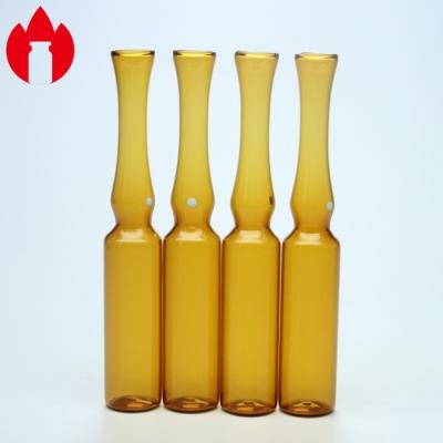 China 2ml Brown Borosilicate Glass Ampoule for sale