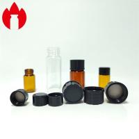 China 13mm 18mm Black PP Threaded Screw Plastic Caps for sale