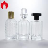 China Customized Cosmetic Perfume Glass Bottle Vial With Pump Sprayer for sale