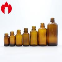 China Custom 5ml-100ml Cosmetic Essential Oil Glass Bottle Vial With Dropper Caps for sale