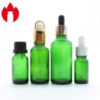 China 5ml-100ml Empty Cosmetic Essential Oil Glass Bottle With Dropper Cap for sale