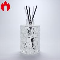 China Empty Luxury Reed Diffuser Glass Bottle With Aromatic Stick for sale