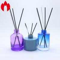 China Empty Luxury Reed Diffuser Glass Bottle With Aromatic Stick for sale