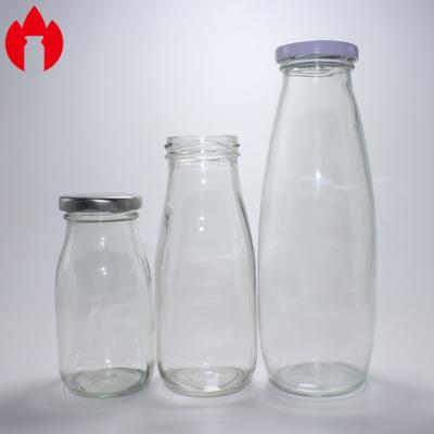 China Empty Glass Bottle Vial for Milk for sale