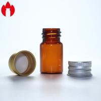 China 5ml Clear or Amber Borosilicate Glass Vial with 18mm Threaded Neck for Packaging for sale