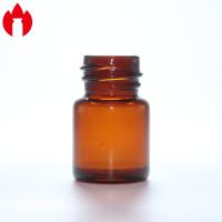 China 5ml Amber Screw Neck Glass Vial with Aluminum Cap for sale