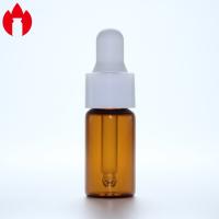 China 3ml Clear Or Amber Screw Glass Vial With Dropper Cap for sale